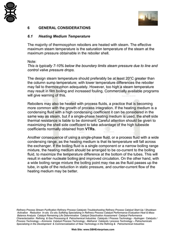 The Design and Layout of Vertical Thermosyphon Reboilers | PDF ...
