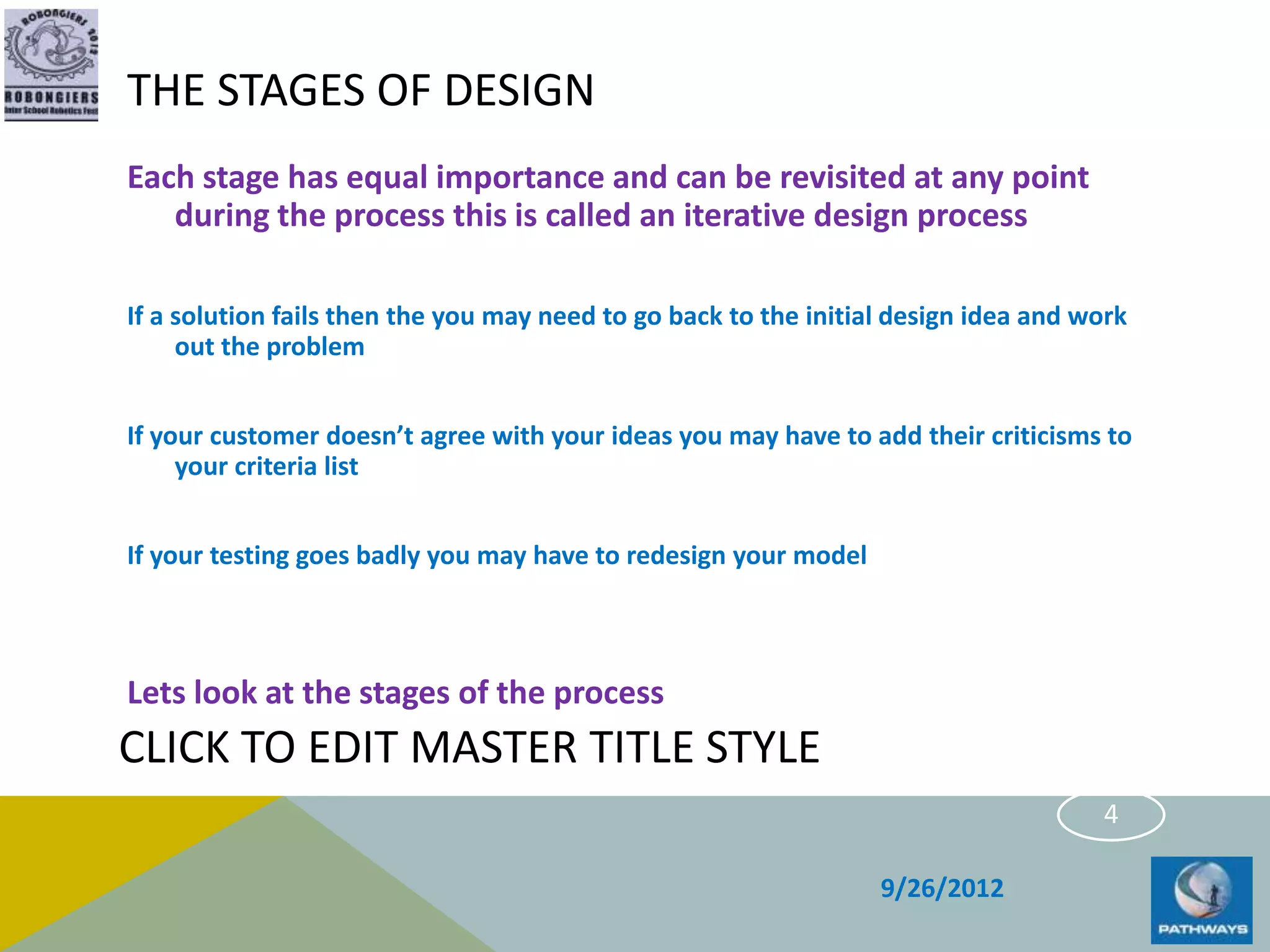 The design cycle | PPTX