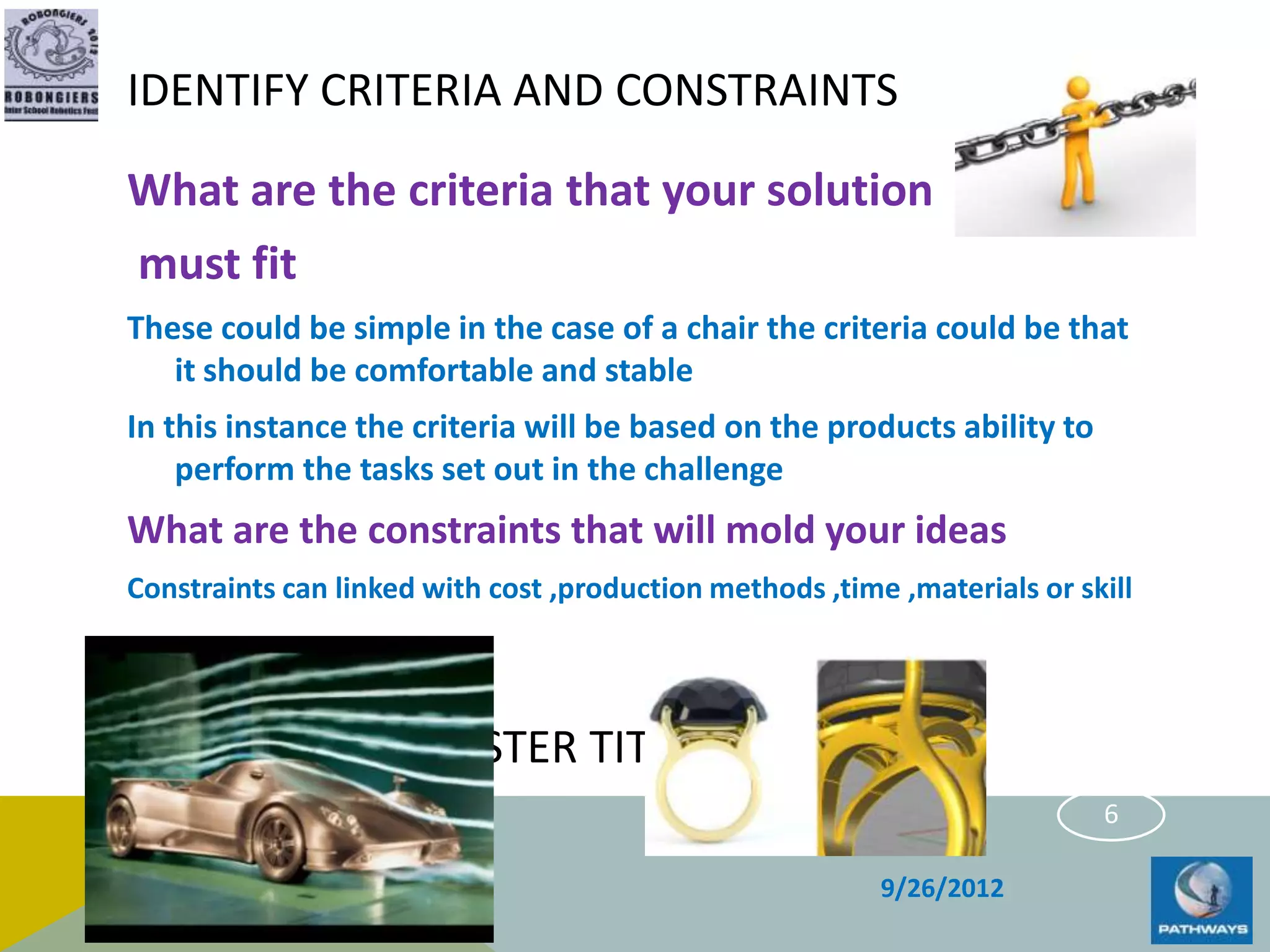 The design cycle | PPTX