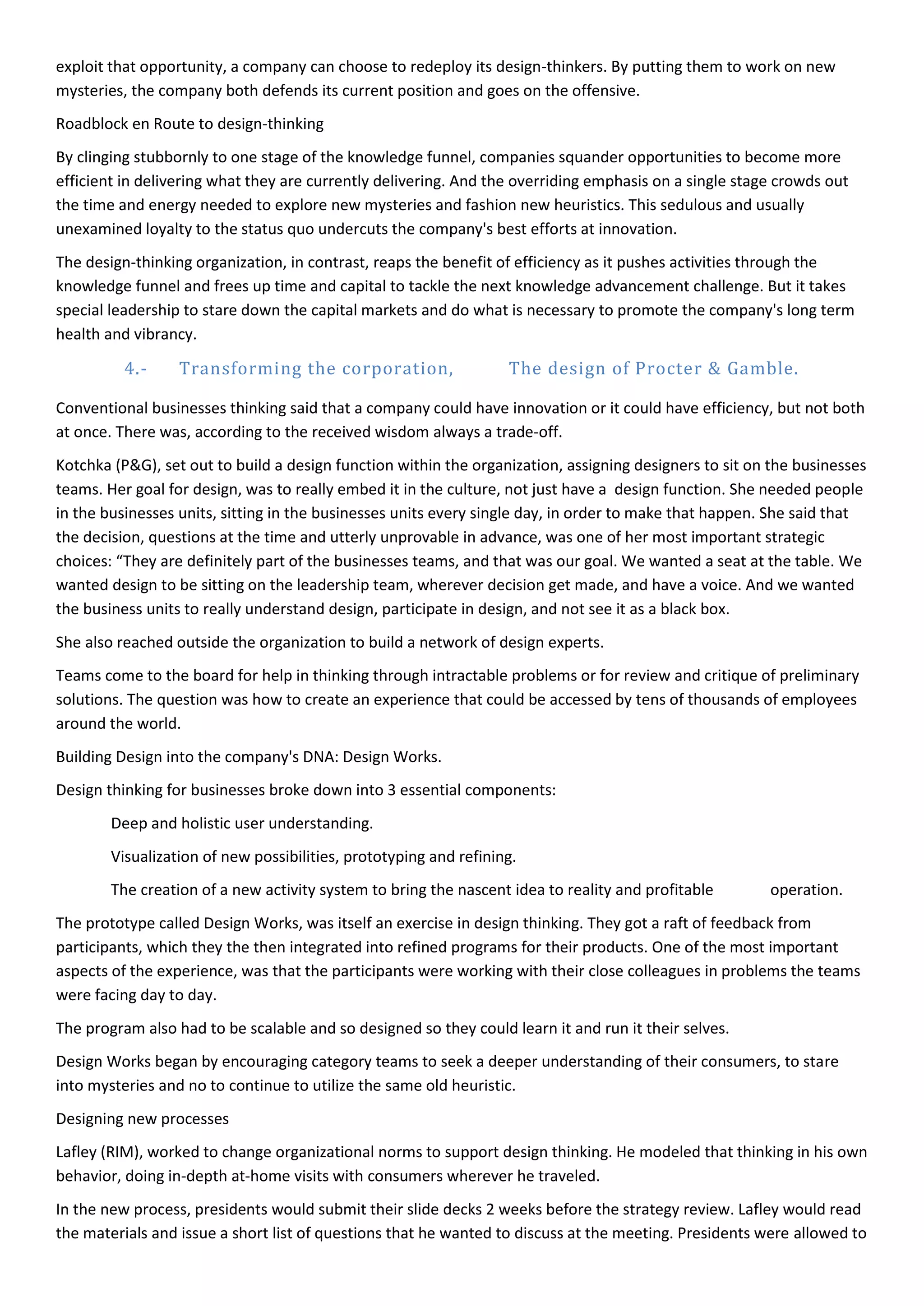 The design of business roger martin | PDF