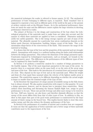 The design of the bow | PDF