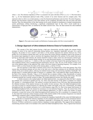 The design of ultra wideband antennas close to the fundamental limit | PDF