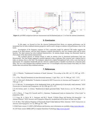 The design of ultra wideband antennas close to the fundamental limit | PDF
