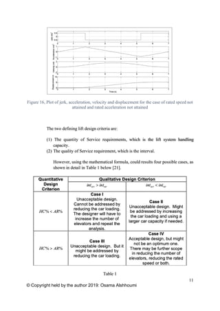 The design of vertical transportation systems | PDF