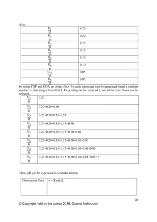 The design of vertical transportation systems | PDF