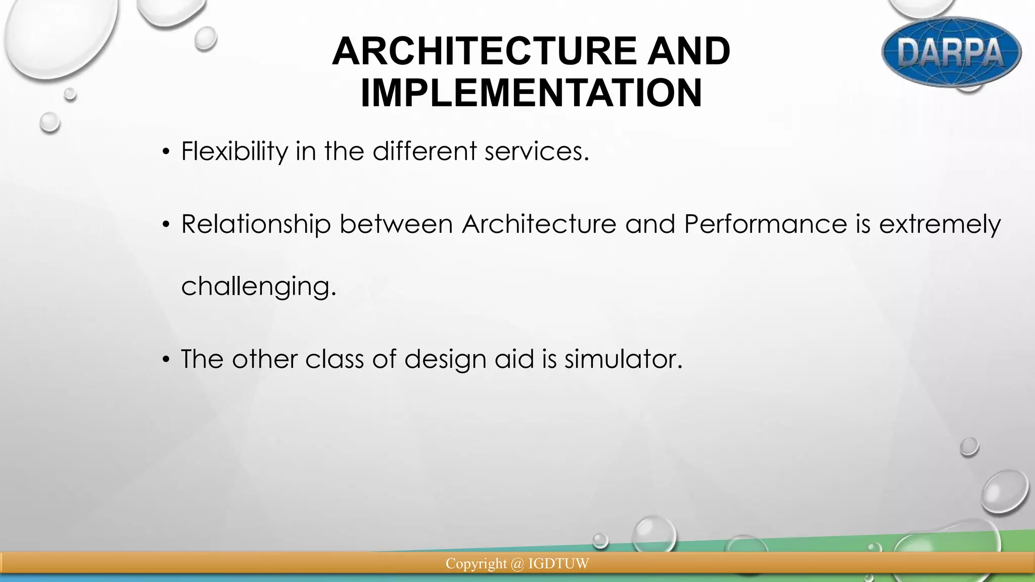 The design philosophy of DARPA internet protocols | PPTX