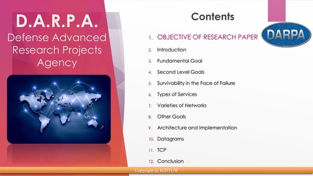 The design philosophy of DARPA internet protocols | PPT