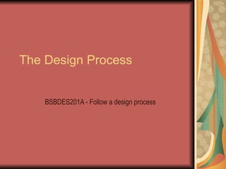 The Design Process | PPT