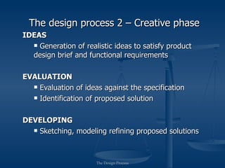 The Design Process | PPTX