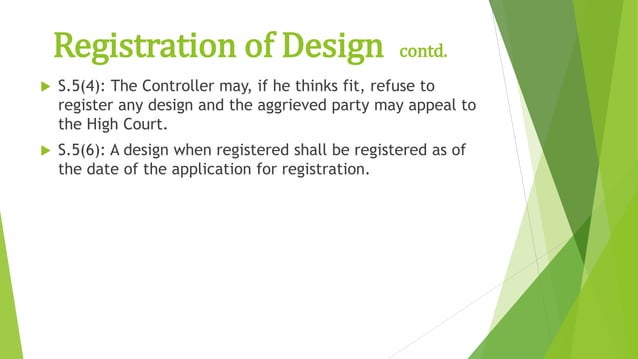 The Designs Act, 2000 | PPTX | Desktop Publishing | Computer Software ...