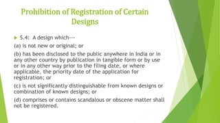 The Designs Act, 2000 | PPTX