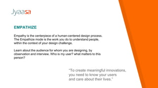 The Design Thinking Process | PPTX