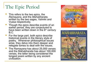 Hinduism through learnings of Mahabharata and Ramayana | PPT