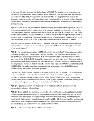 The destruction of the temple foretold | DOCX | Christianity | Religion ...