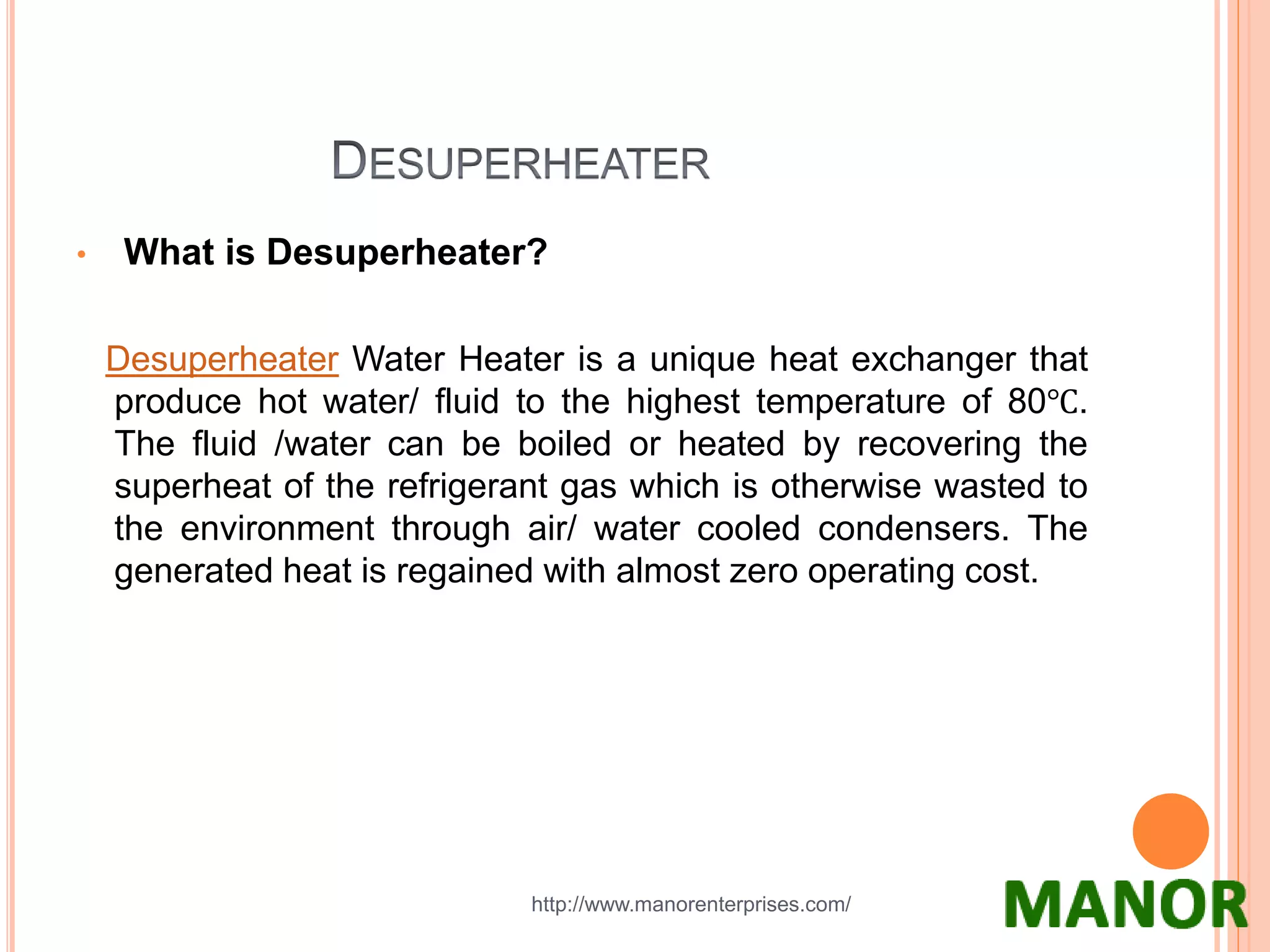 The desuperheater | PPT