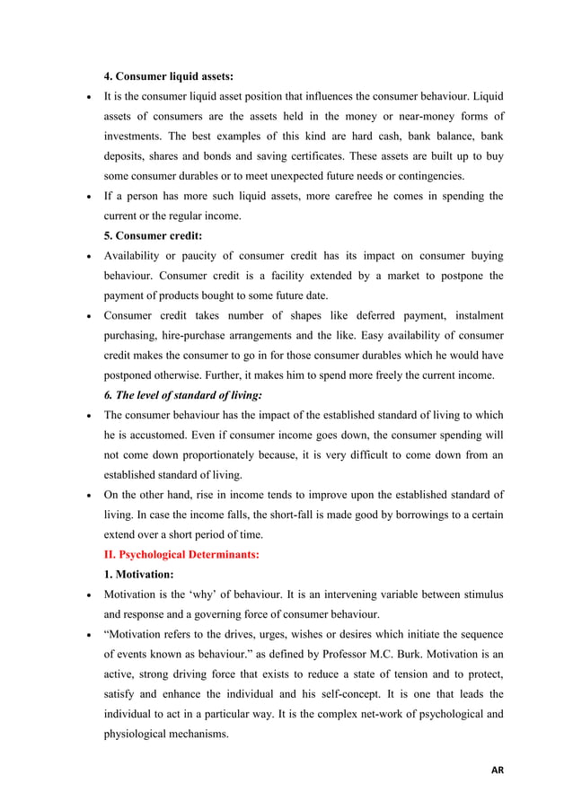 The determinants of consumer behaviour | PDF