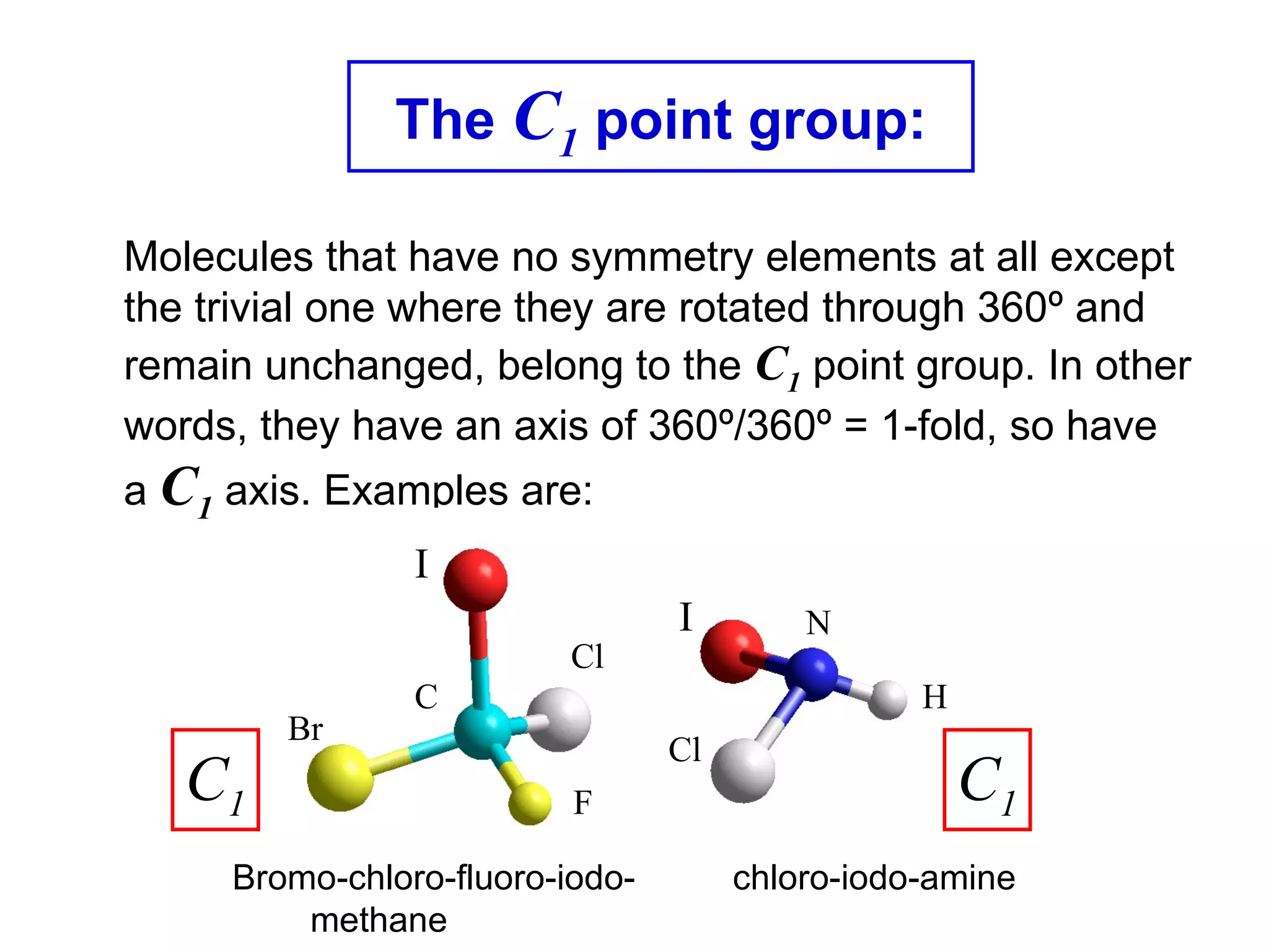 The determination of point groups | PPT