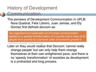 The devcom manifesto | PPTX