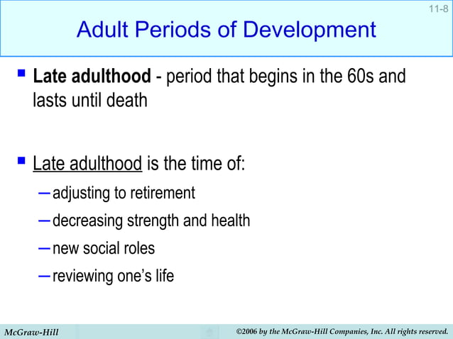 The developing adult chapters 14 21 | PPT