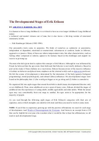 The developmental stages of Erik Erickson.pdf