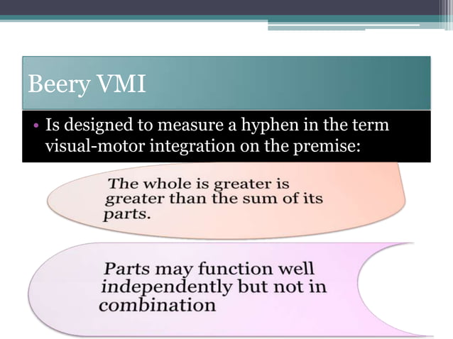 Beery VMI | PPT