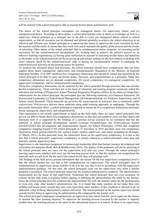 The development of academic supervision learning material for the education and training of ...