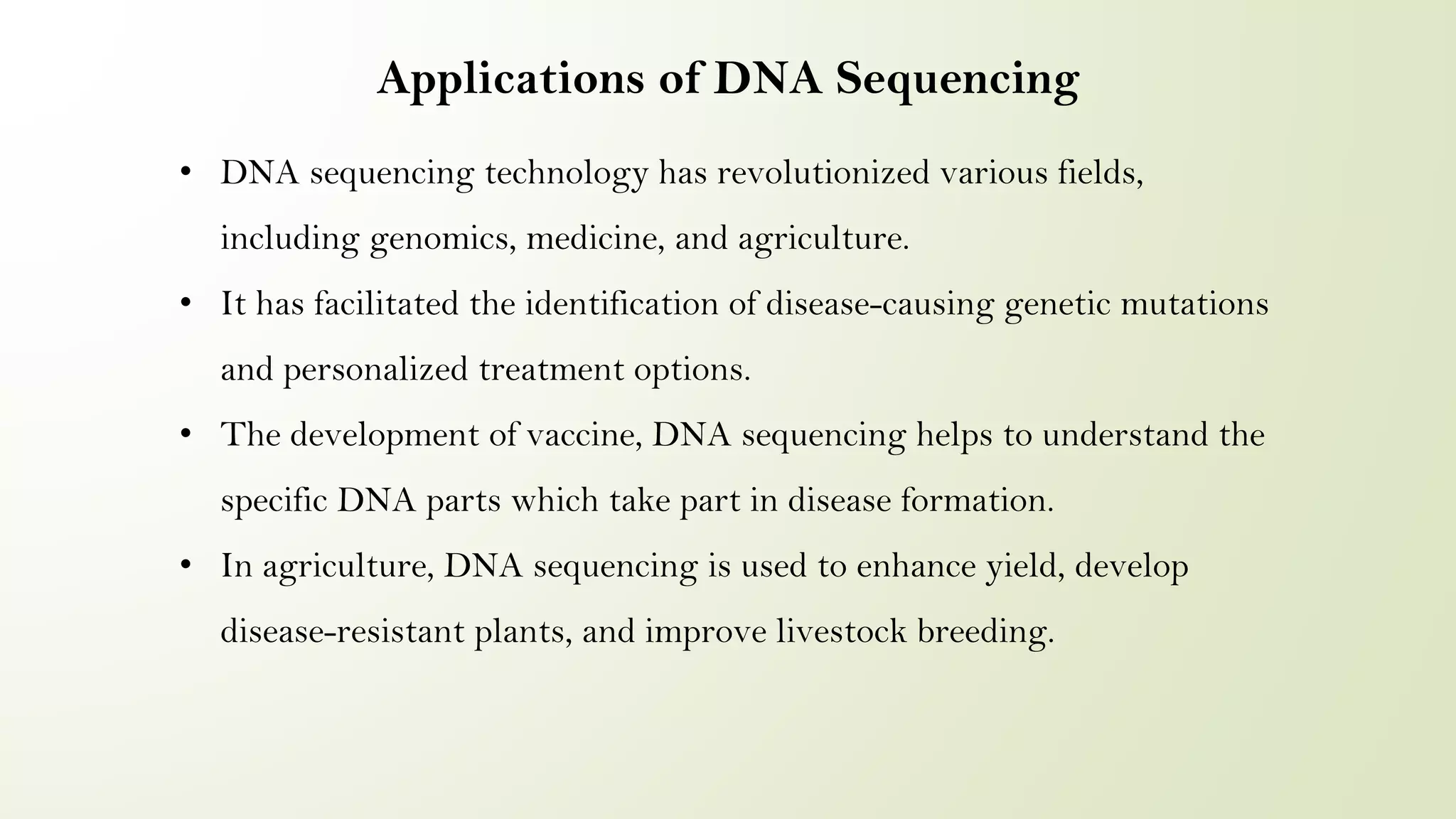 The development of DNA sequencing Technology.pptx