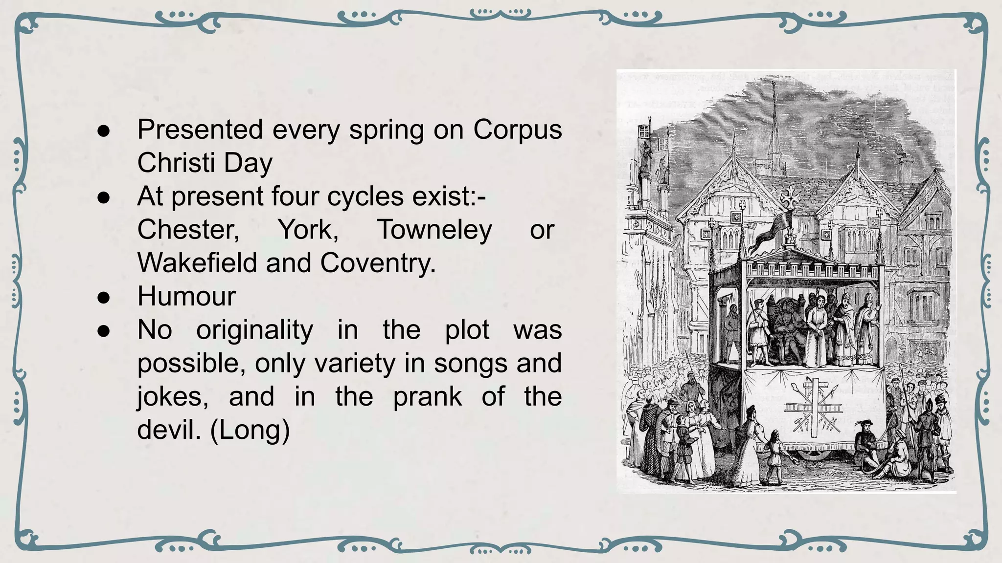 The Development of English Drama | PDF