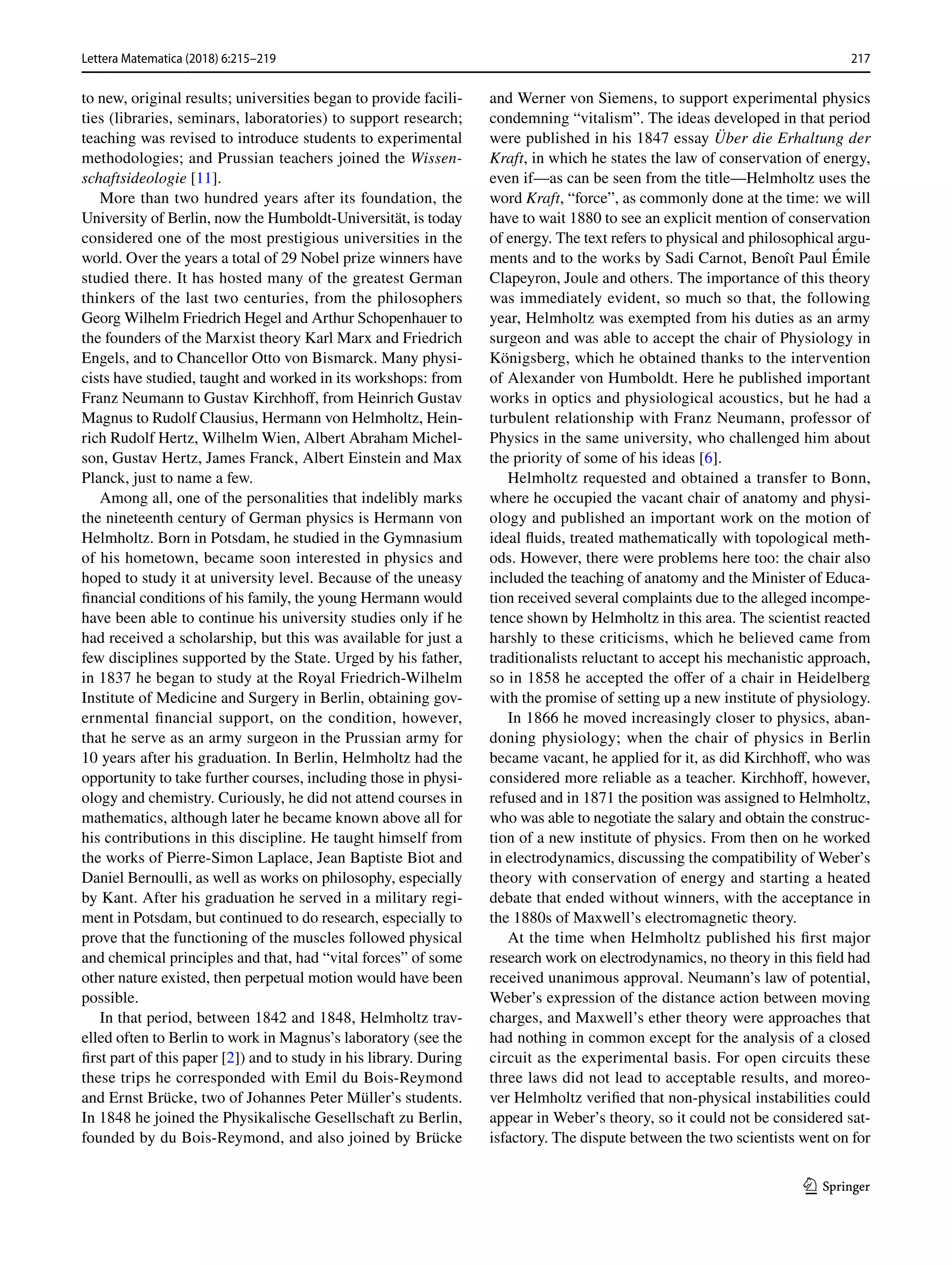 The development of german physics | PDF