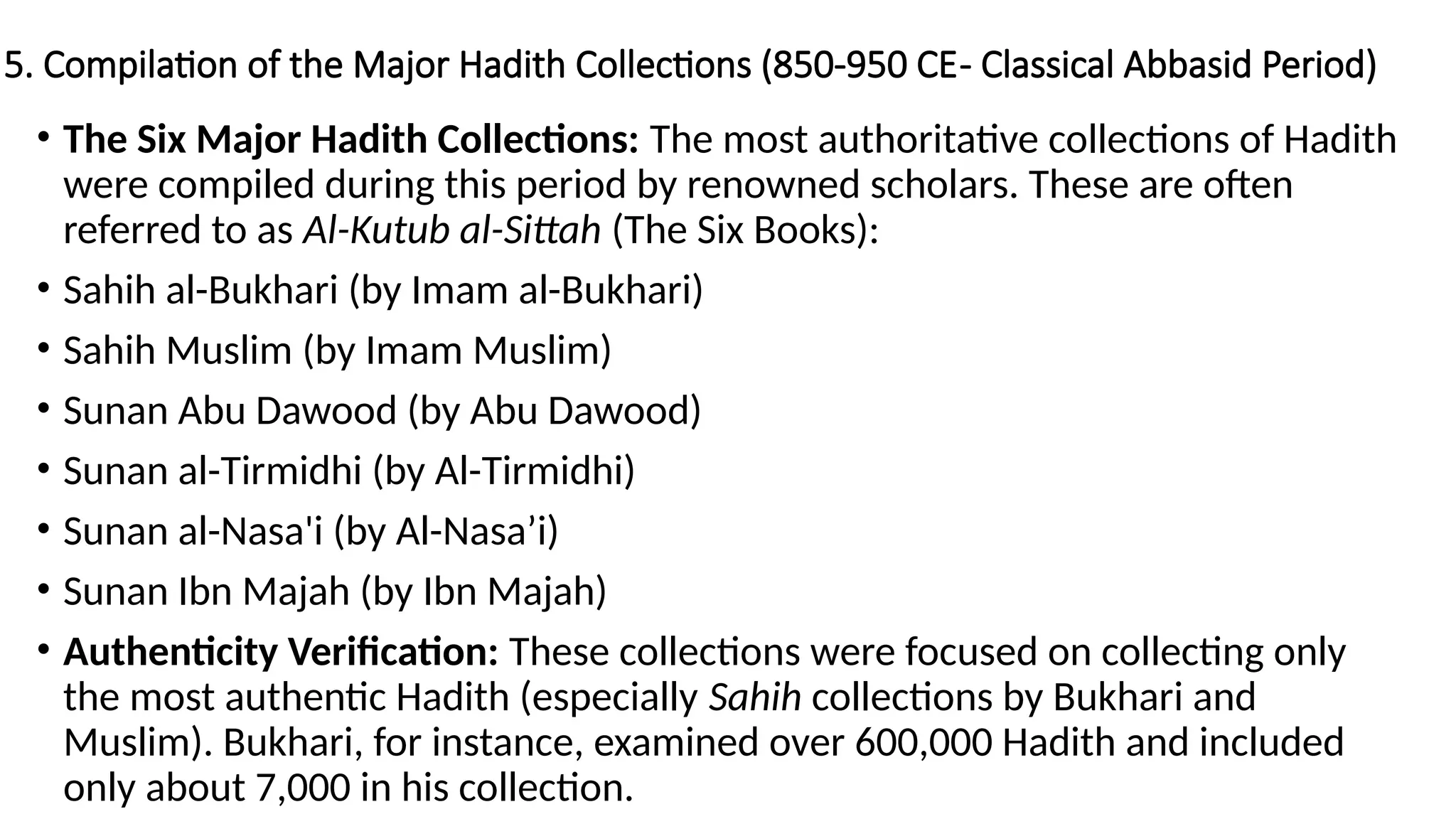 The development of Hadith collection.pptx