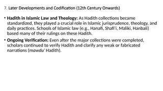 The development of Hadith collection.pptx