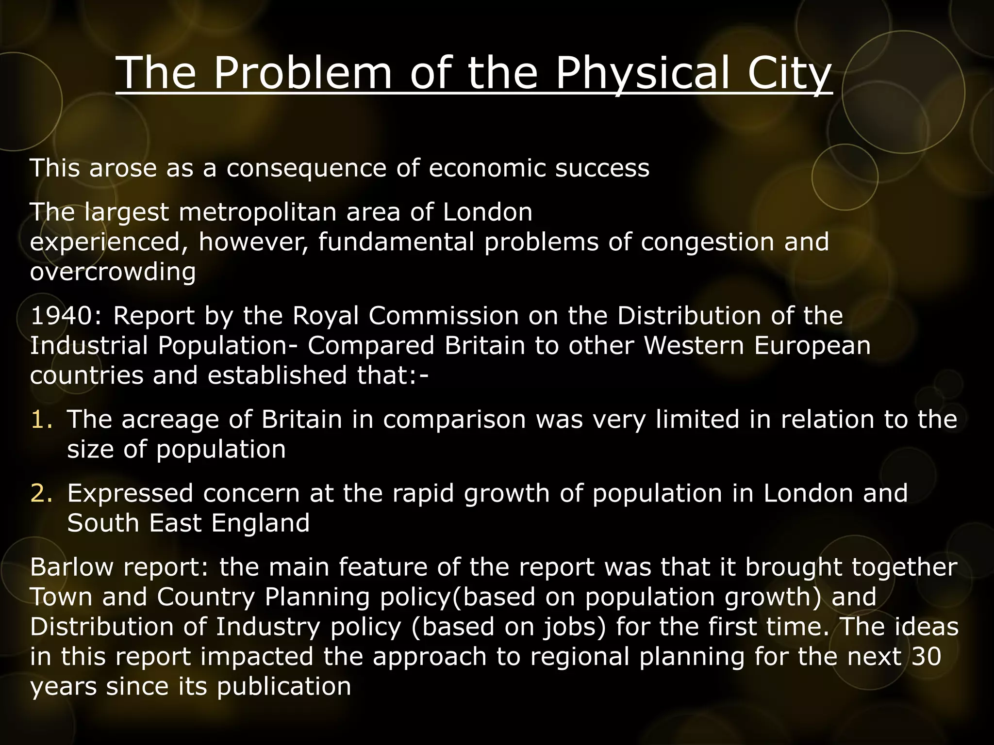 THE DEVELOPMENT OF REGIONAL PLANNING | PPTX