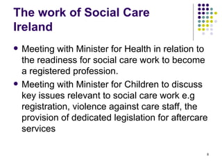 The development of social care ireland | PPT