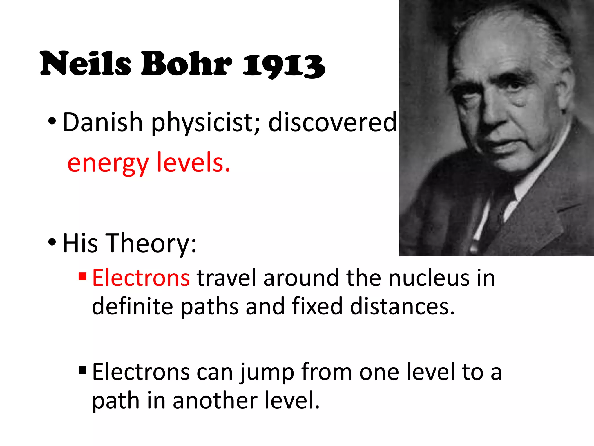 The development of the atomic theory | PPTX