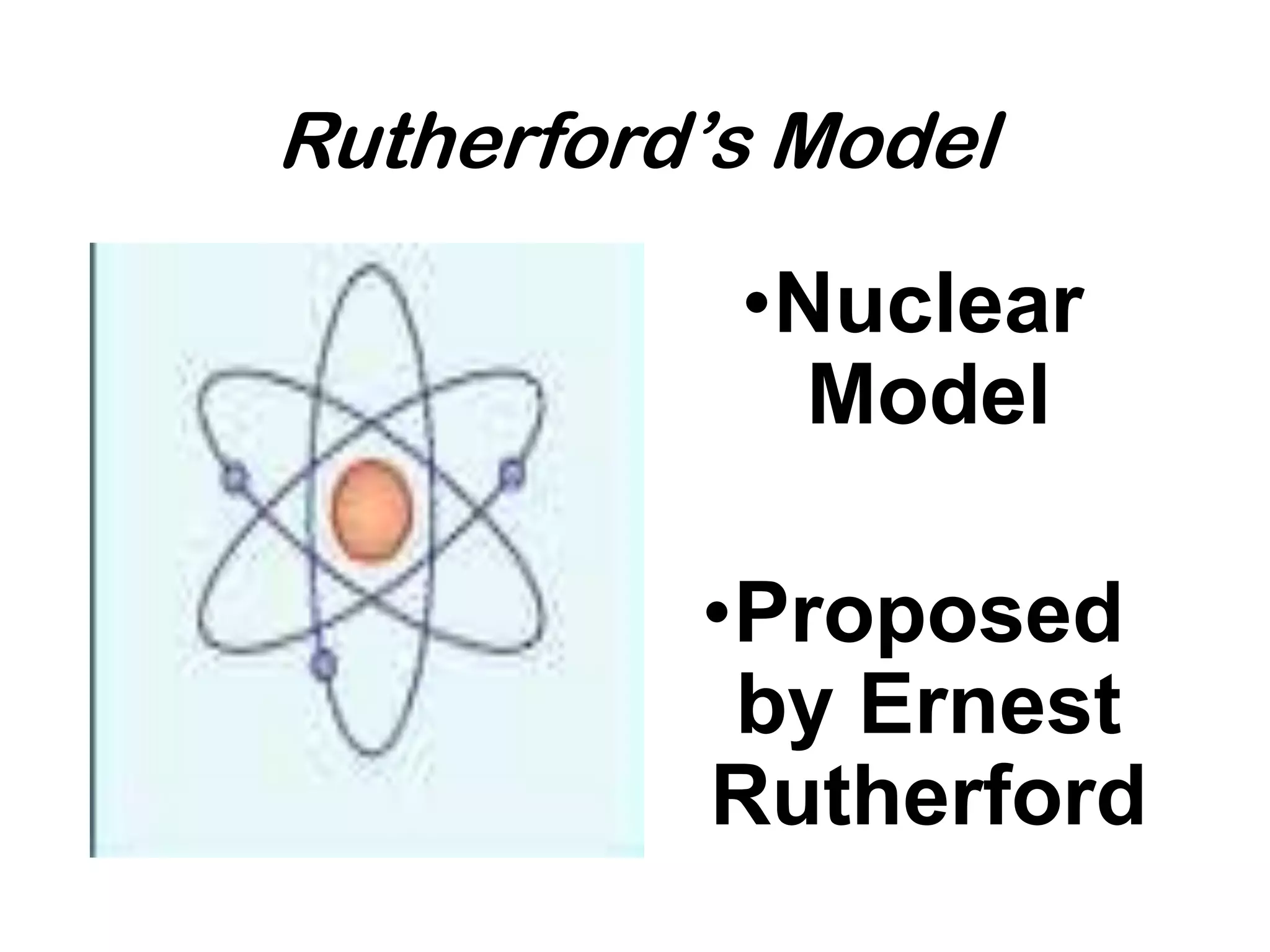 The development of the atomic theory | PPTX