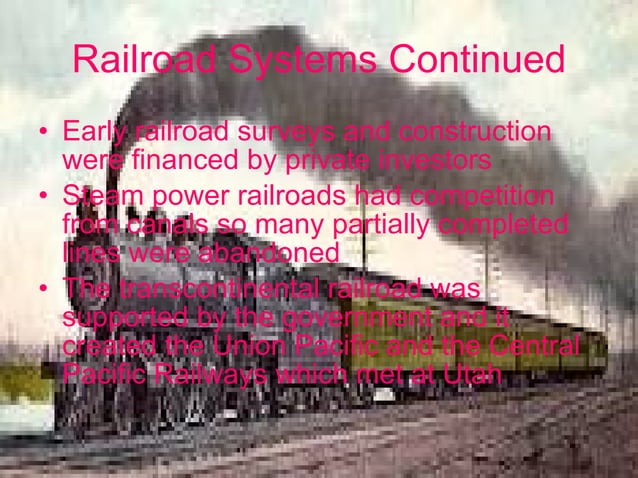 The development of transportation in america from 1790 1860 | PPT