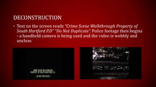 The devil inside deconstruction | PPTX