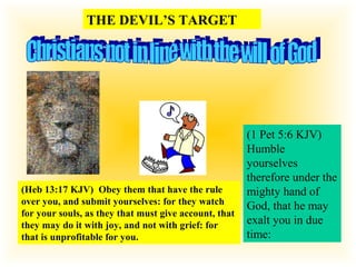 The devil's trap | PPT