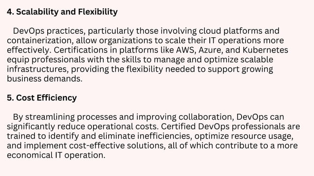 The DevOps Certifications Transforming Traditional IT Practices.pptx The DevOps Certifications Transforming Traditional IT Practices.pptx