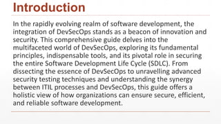 The DevSecOps Advantage: A Comprehensive Guide | PPT