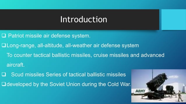 The dhahram patriot missile failure (1) | PPT