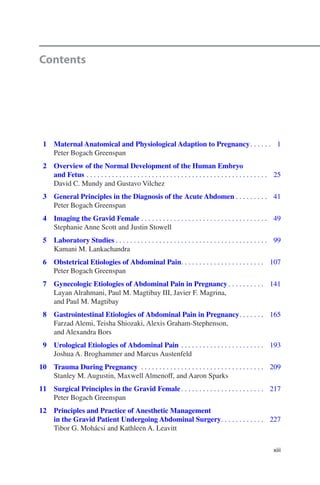 The diagnosis and management of the acute abdomen in pregnancy 2019 | PDF