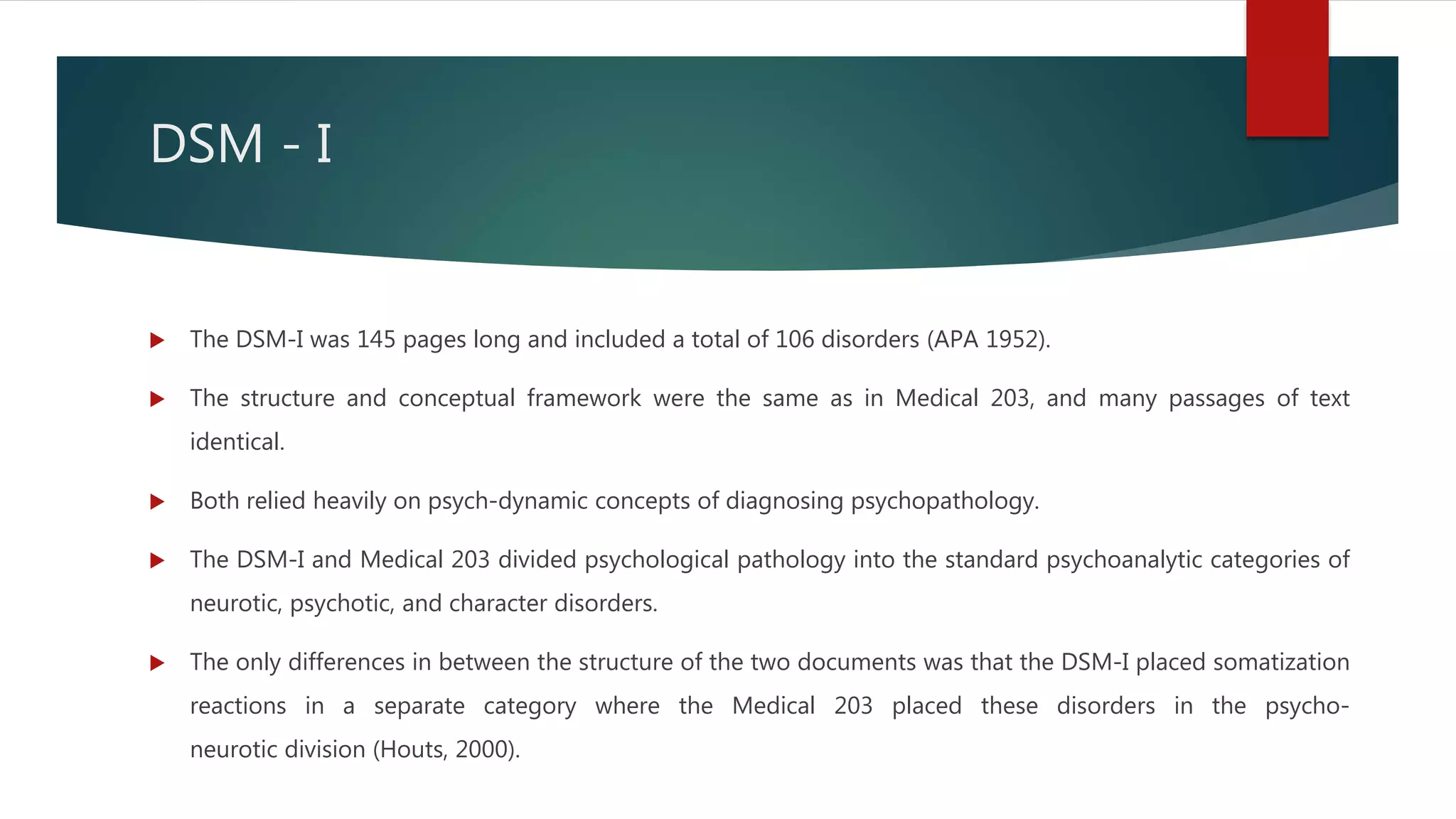 The Diagnostic and Statistical Manual of Mental Disorders (DSM) | PPTX