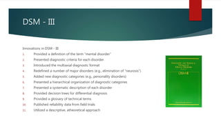 The Diagnostic and Statistical Manual of Mental Disorders (DSM) | PPT