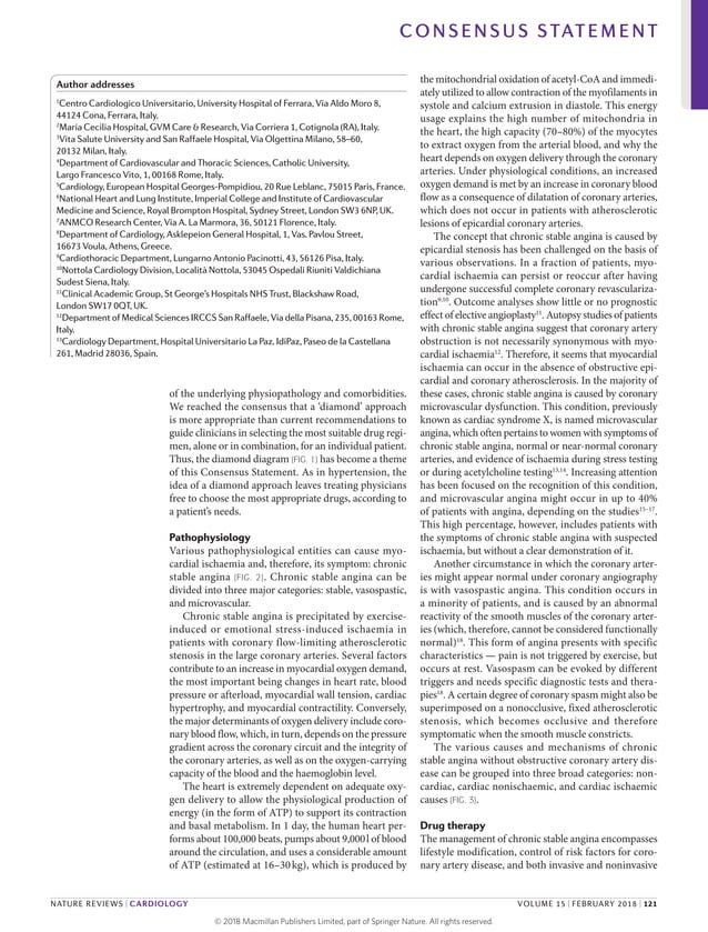 The diamond approach to treat angina | PDF