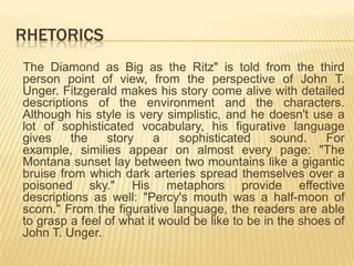 The diamond as big as the ritz | PPTX