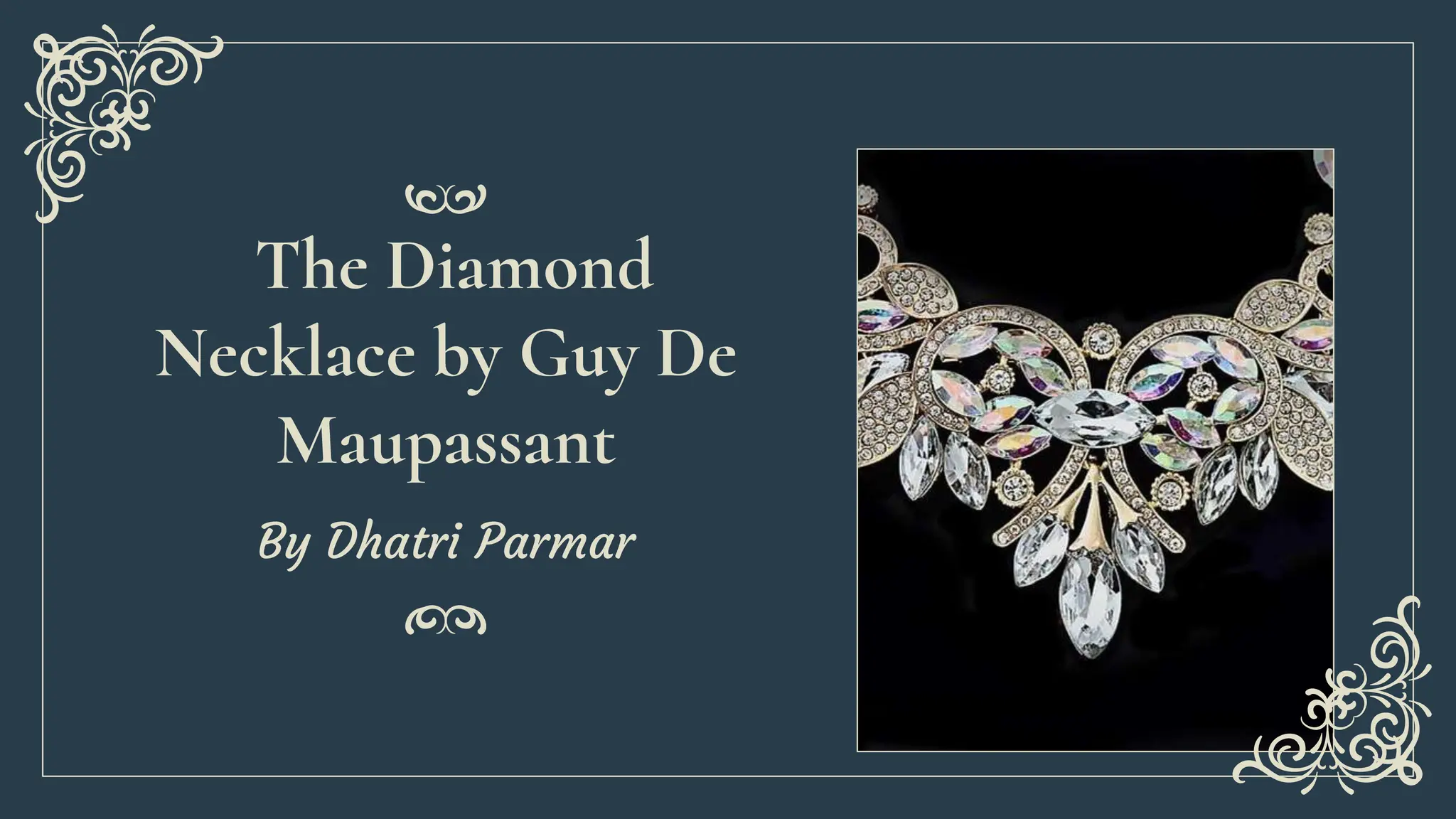 The Diamond Necklace by Guy De Maupassant.pptx