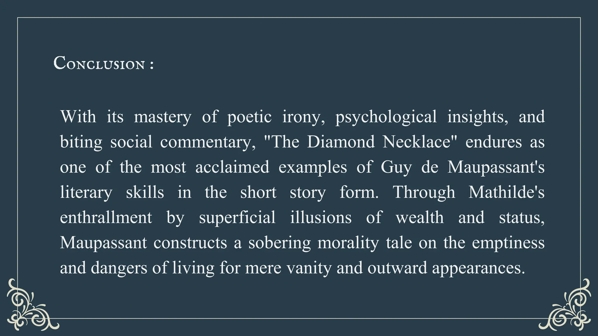 The Diamond Necklace by Guy De Maupassant.pptx