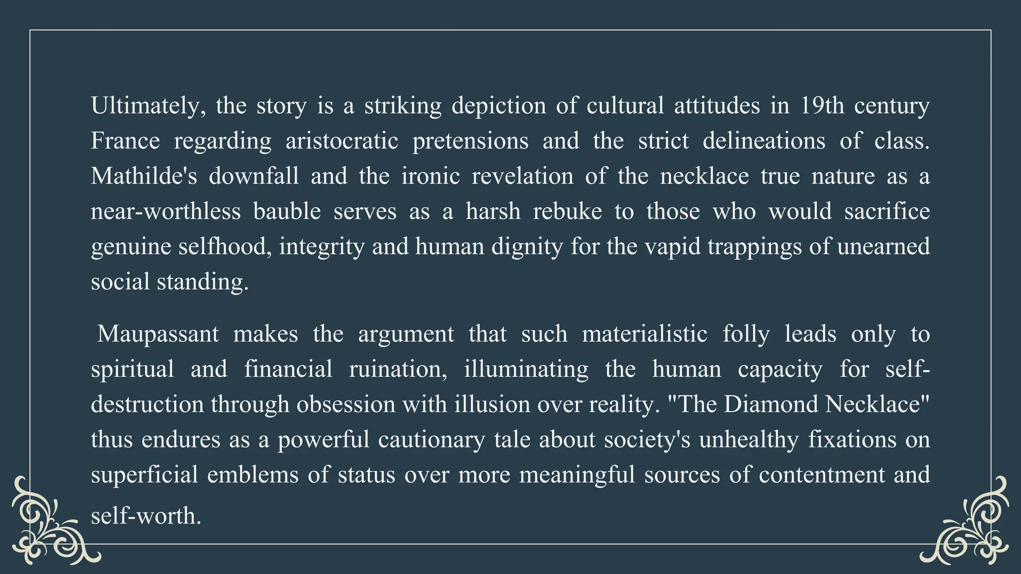 The Diamond Necklace by Guy De Maupassant.pptx