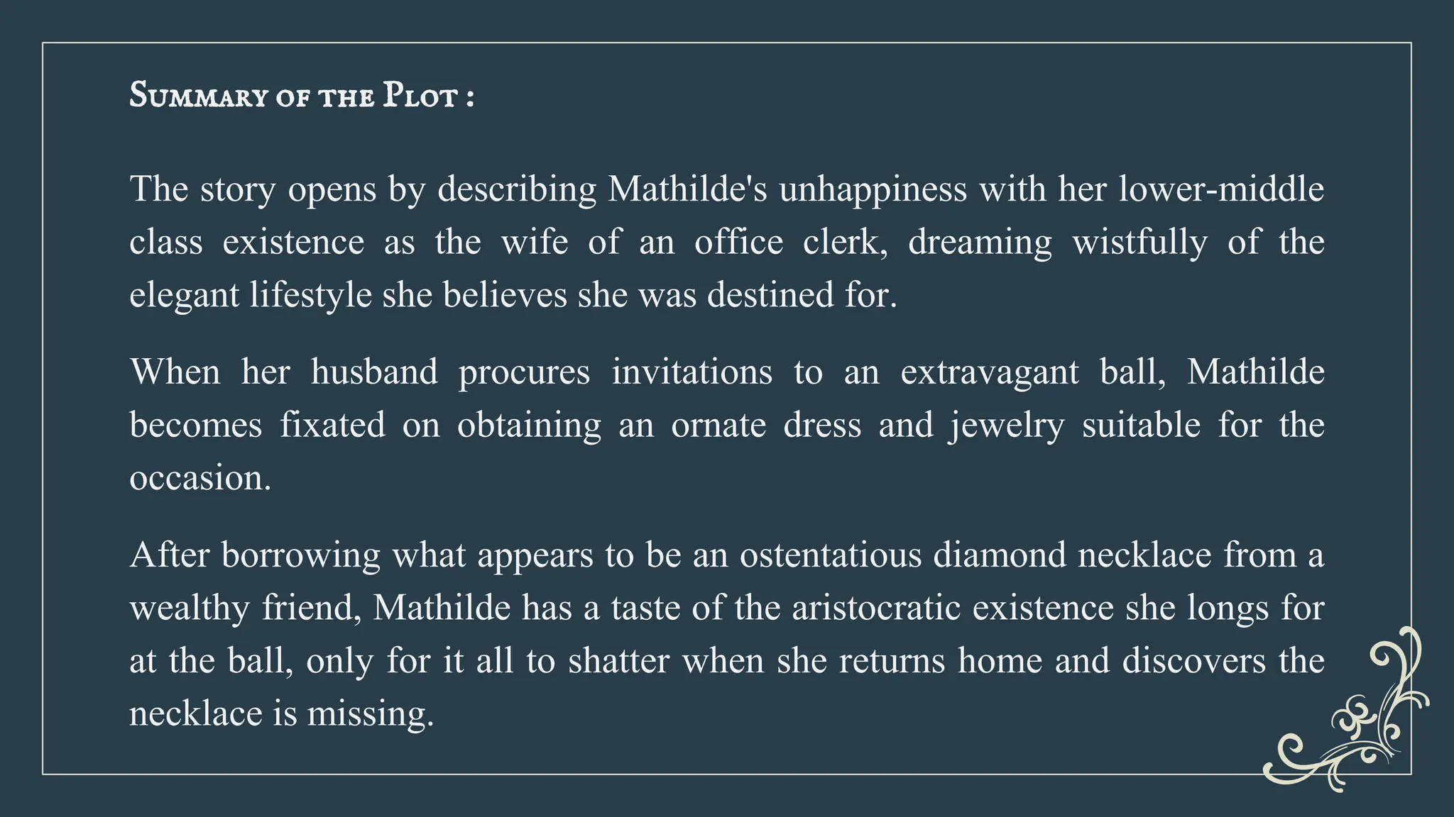 The Diamond Necklace by Guy De Maupassant.pptx